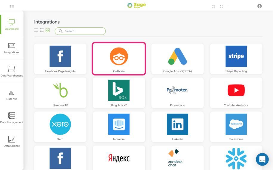 Outbrain – SageData